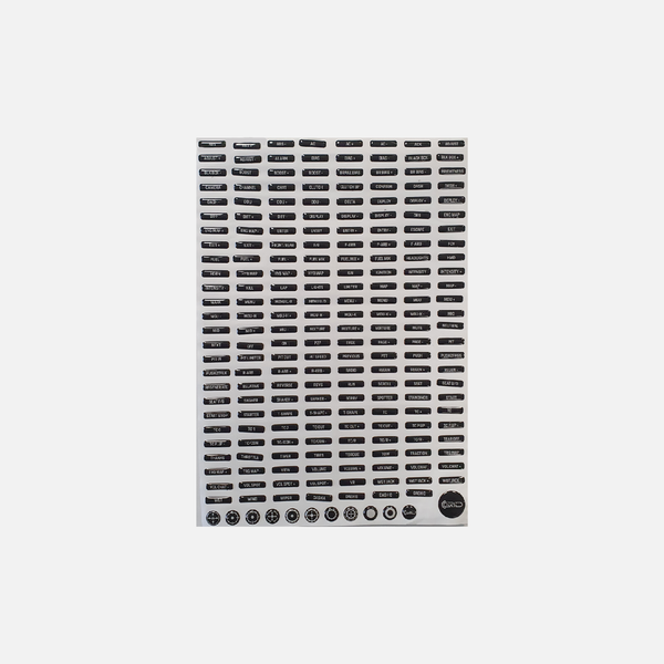 Button Box Decal Set